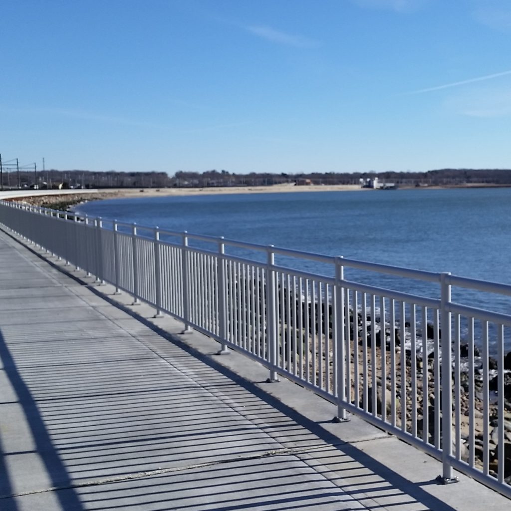 Custom Building Railing Systems for the Niantic CT Boardwalk